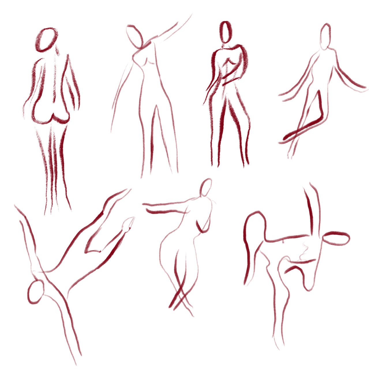 Figure Drawing Practice to Improve Your Mental Focus - Sepia Flora